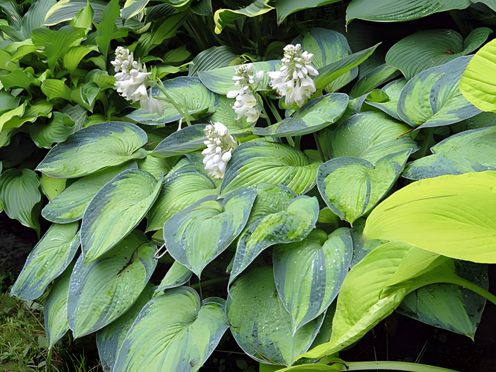 Hosta x Bright Lights | Wychwood Tasmania